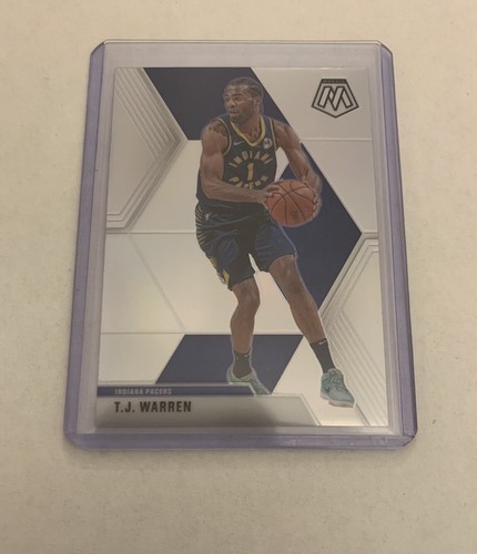 TJ Warren 2019-20 Panini Mosaic Silver Prizm Basketball Card #165 ...