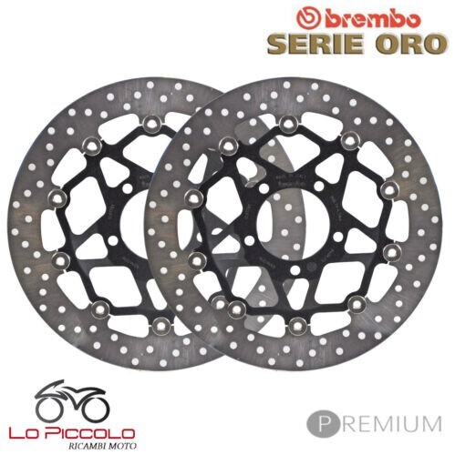 Brembo Gold Floating Front Brake Discs Triumph 1050 Sprint ST 2009 | eBay