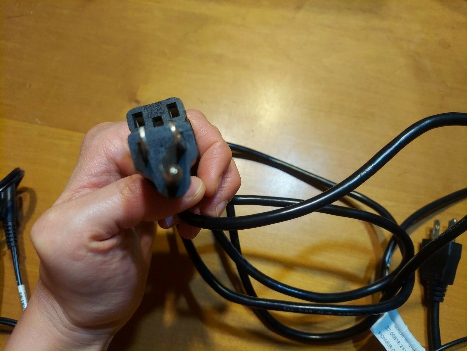 LOT of 5 Random Cables Wires USB Printer Computer Cords Chicony AC ...