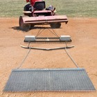 Yard Tuff 6' Spike Drag with Surface Leveling Bar and Drag Mat for ATV ...