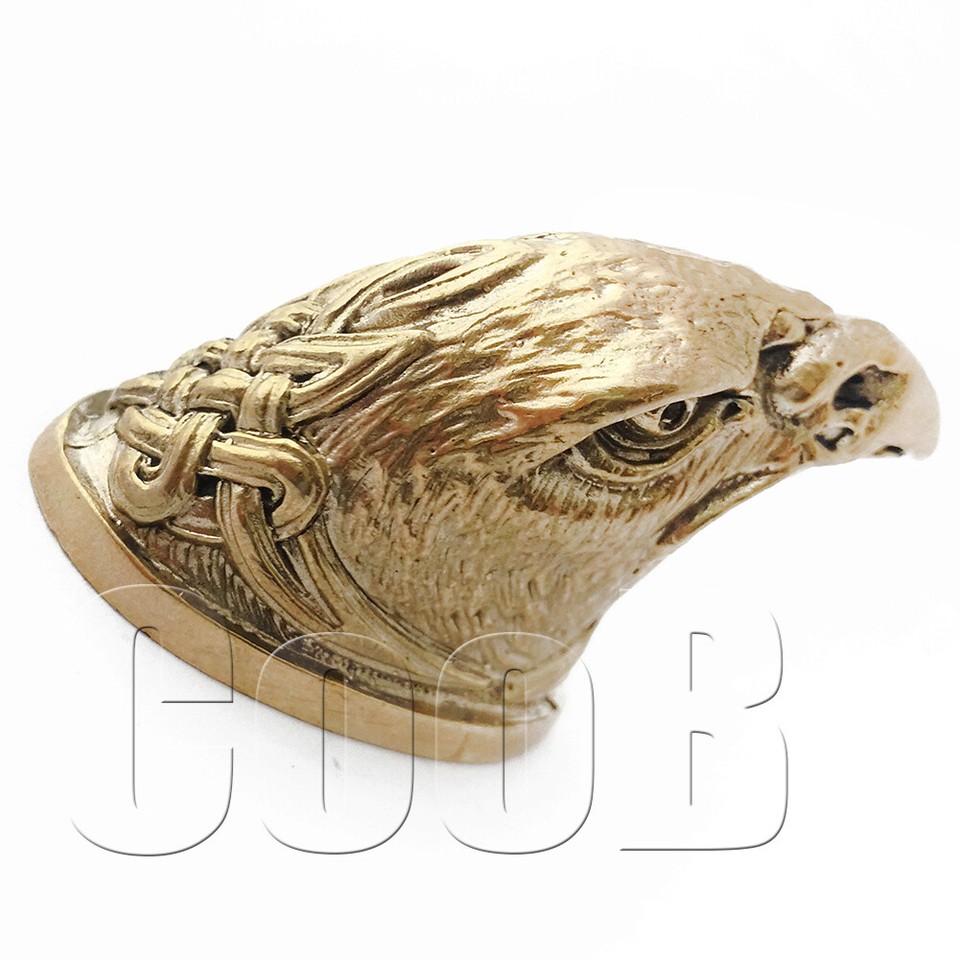 Metal Hand-Casted Knife Finger Guard & Knife Pommel Bolster Custom ...