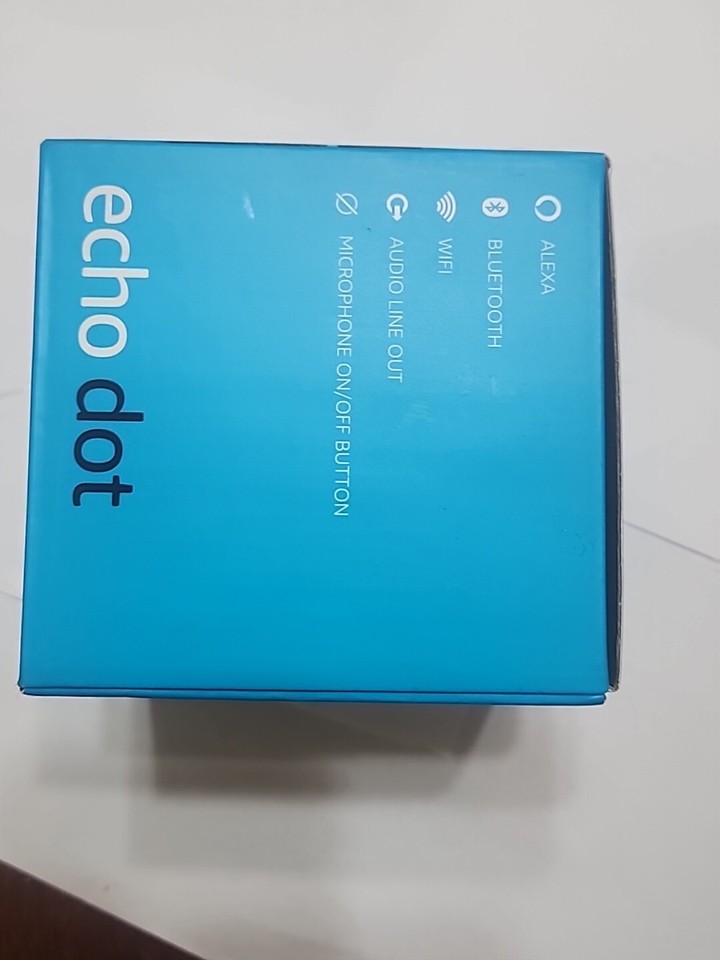 NIB Amazon Echo Dot 3rd Generation Smart Speaker w/ Alexa Charcoal Factory Seald | eBay