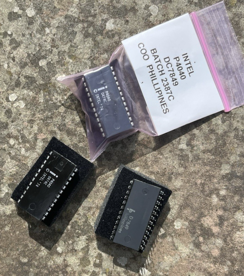 A30) INTEL P4040 - COLLECTOR GRADE - NEW OLD STOCK - UPGRADED C4004 ...