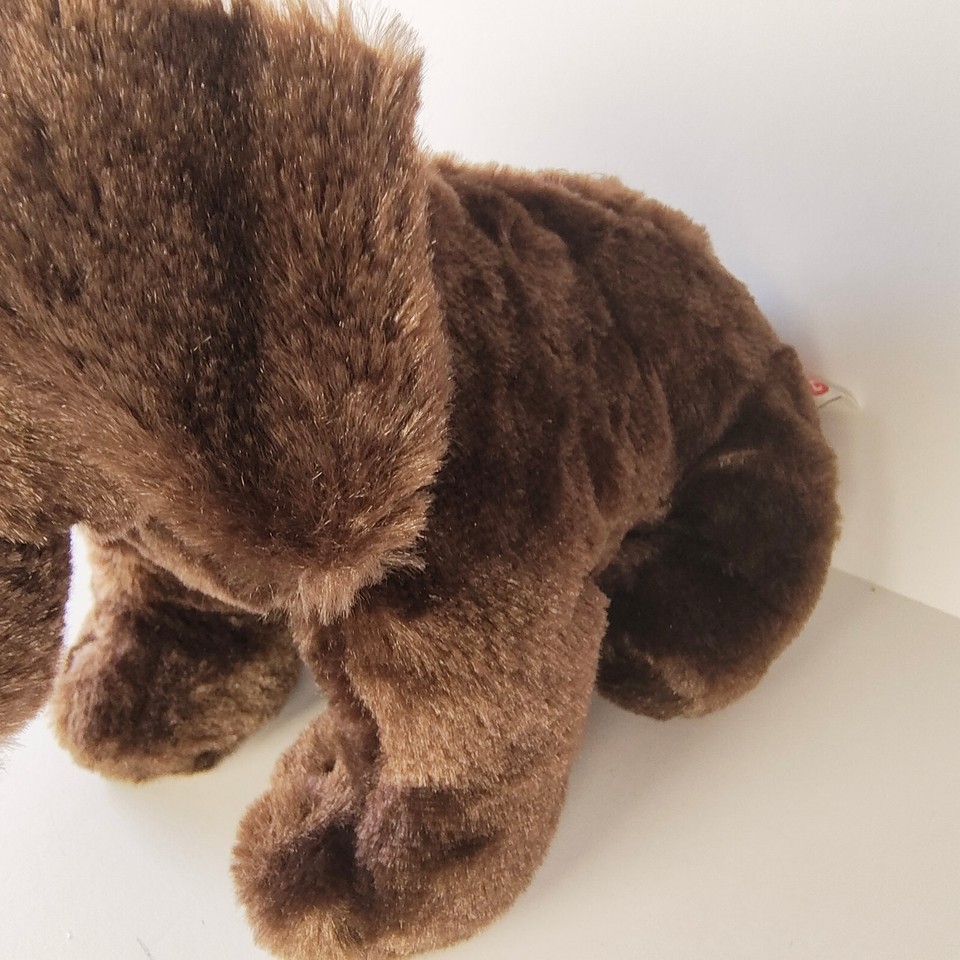 Ganz Webkinz Chocolate Lab Dog Plush 8" Stuffed Animal Brown Puppy No ...