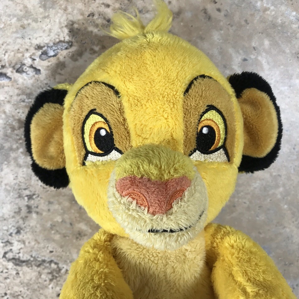 DISNEY JUST PLAY THE LION KING SIMBA TEDDY BEAR STYLE STUFFED ANIMAL ...