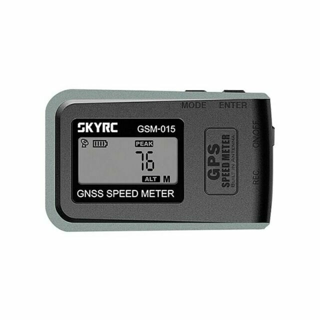 SkyRC GSM-015 GPS Speedometer Altimeter Version RC Car Plane Speed ...