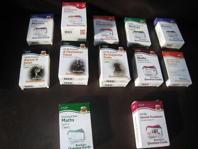 CGP GCSE AQA Edex Revision Question Cards - TRIPLE SCIENCE Maths ...