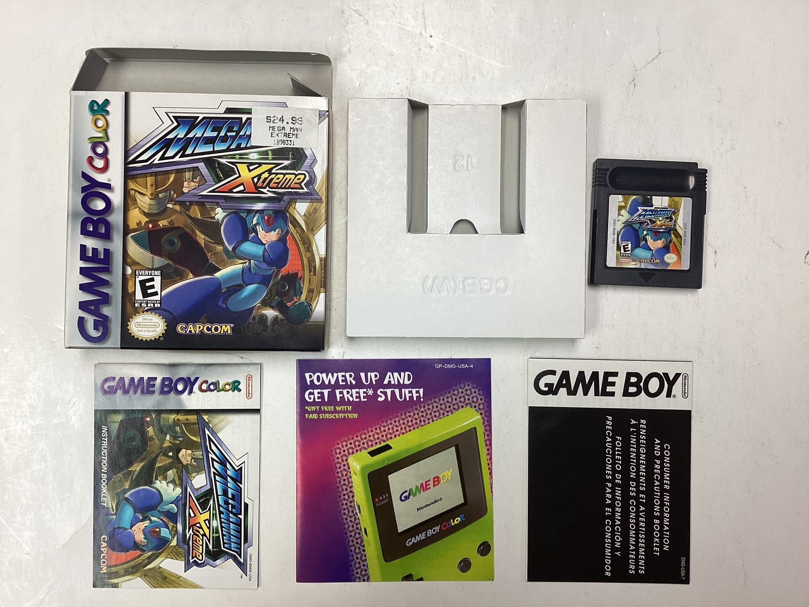 Mega Man Xtreme- Gameboy Color GBC Complete TESTED CIB 13388240067| eBay