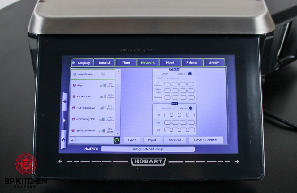 Hobart HTi Scale With Printer, Used Operator Screen & No Customer ...