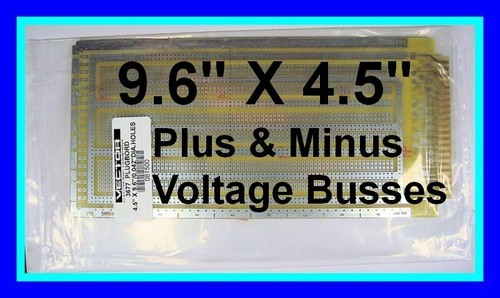 Vector 3677 DIP Plugbord 9.6" x 4.5", Larger than 3677-2 D.I.P. Proto ...
