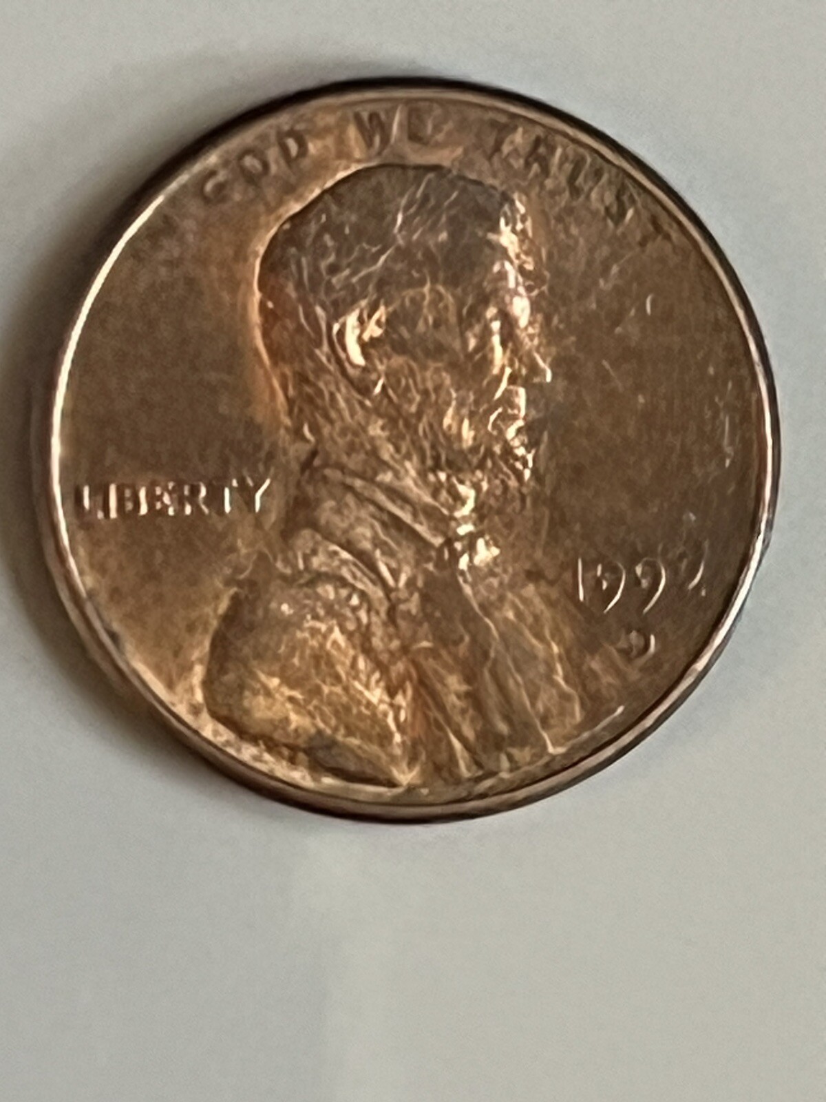 1992 D CLOSE AM Lincoln Memorial Cent Penny | eBay