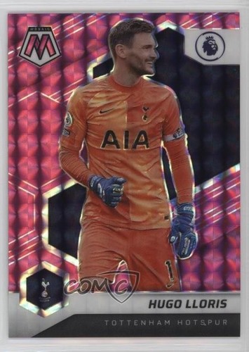 2021-22 Panini Mosaic Premier League Pink Mosaic Prizm /25 Hugo Lloris ...