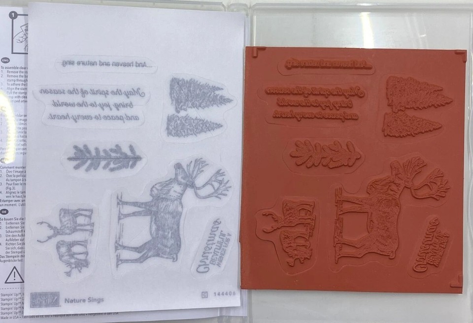 Stampin' Up! Rubber Cling Stamp Sets N-S YOU PICK Stamping Crafts ...