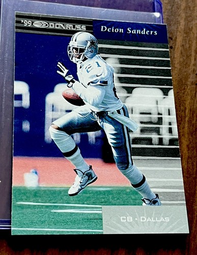 1999 Donruss Deion Sanders - Card # 34 Dallas Cowboys NFL HOF’er | eBay
