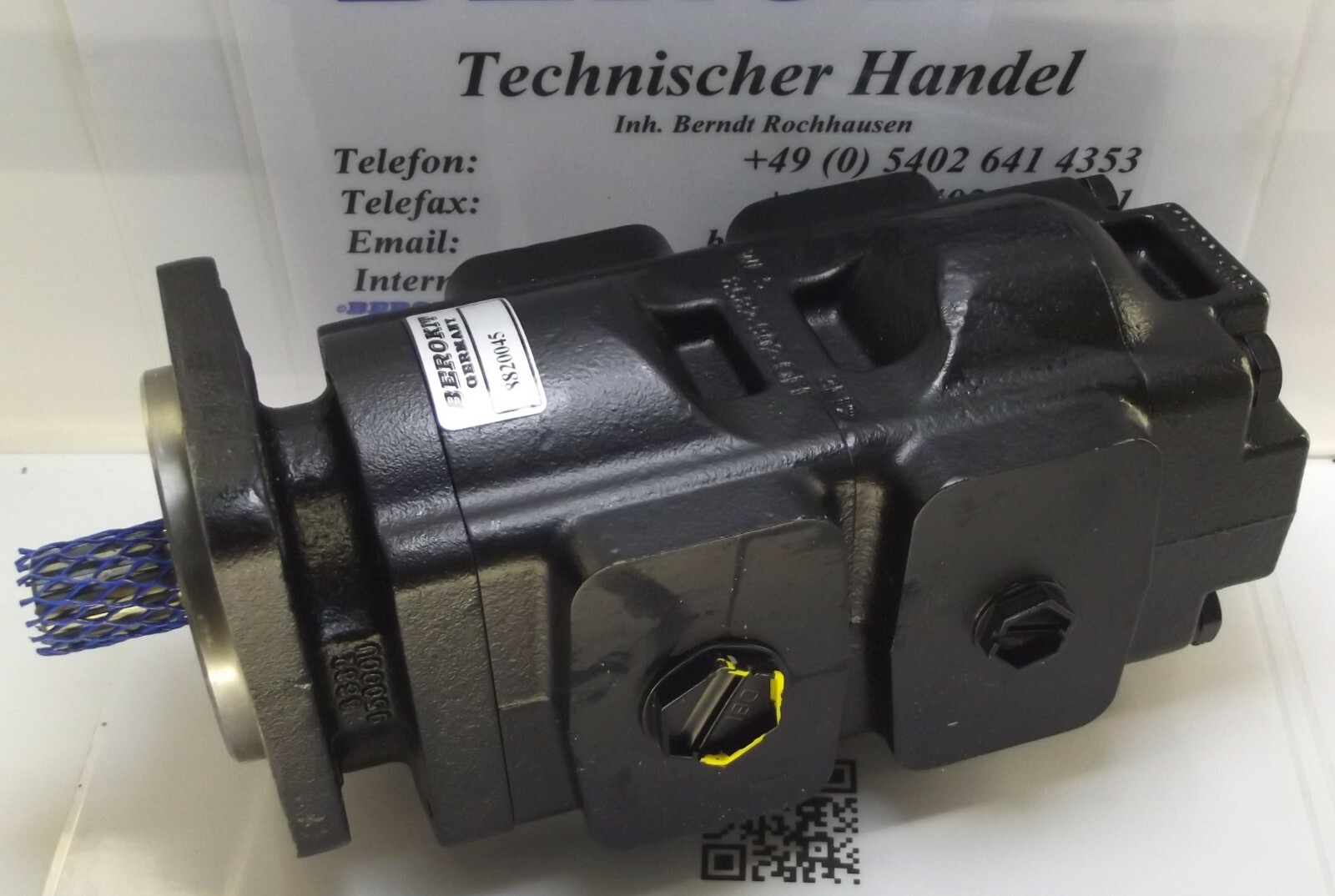 JCB 217S 414S 4CX Hydraulikpumpe Parker 4075 20/903400 | eBay