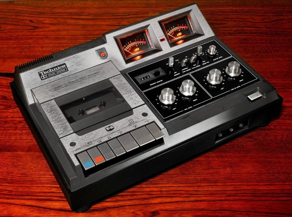 Vintage Rare Technics Cassette Stereo Deck RS-640U from Japan M | eBay