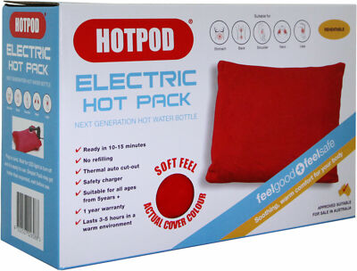 Genuine HotPod Hot Pod Electric Hot Pack Hot Water Bottle - FREE POST ...