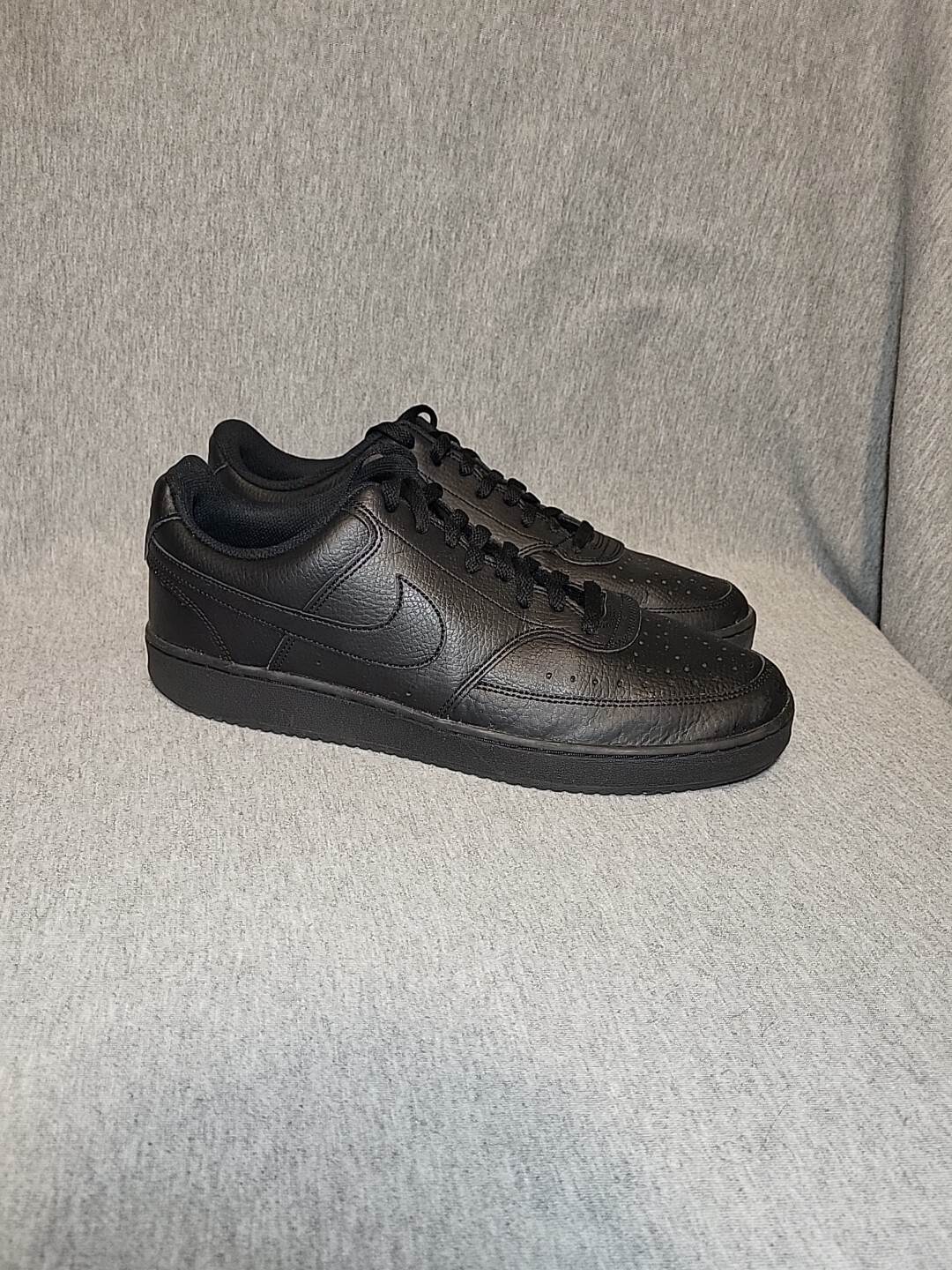 Nike Mens Court Vision Low CD5463-002 Black Casual Sh… - Gem