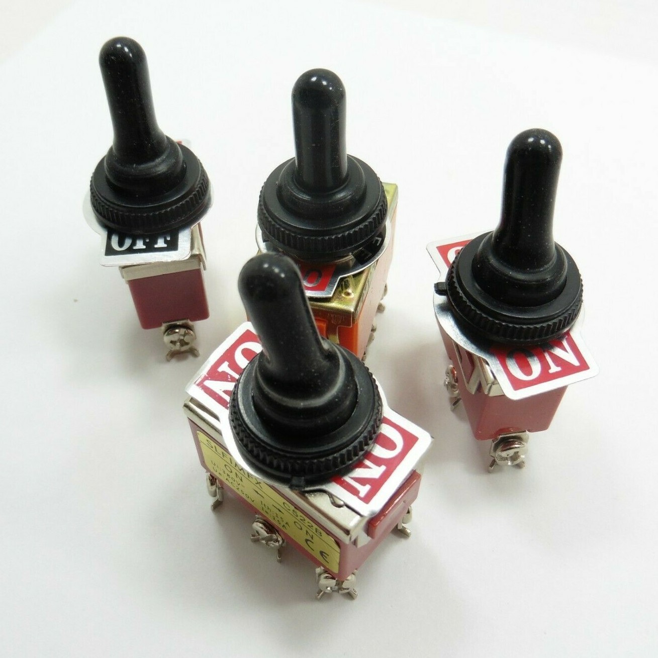 250V 15A Universal Panel Mount Toggle Switches Flick SPST DPDT DPST ...