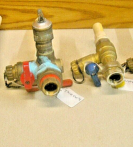 IVAN1-NORITZ/WEBSTONE TANKLESS ISOLATION VALVE WITH PRESSURE RELIEF ...