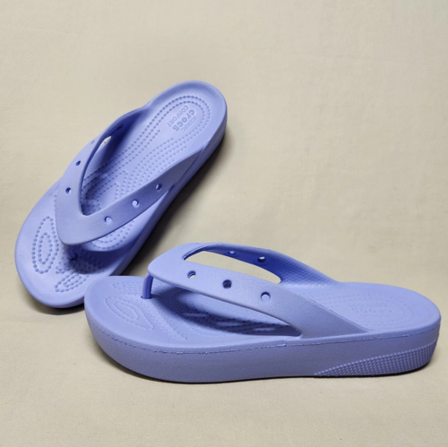 Crocs Classic Platform Lilac Flip Flop Women's Size 7 | eBay