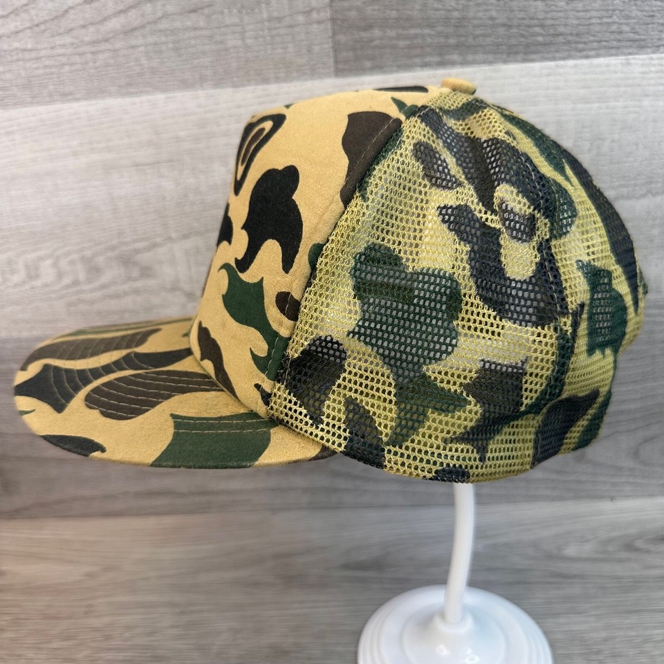Caporama Headwear Camo Cap Hat Snap Back Trucker Mesh One Size Hunting ...