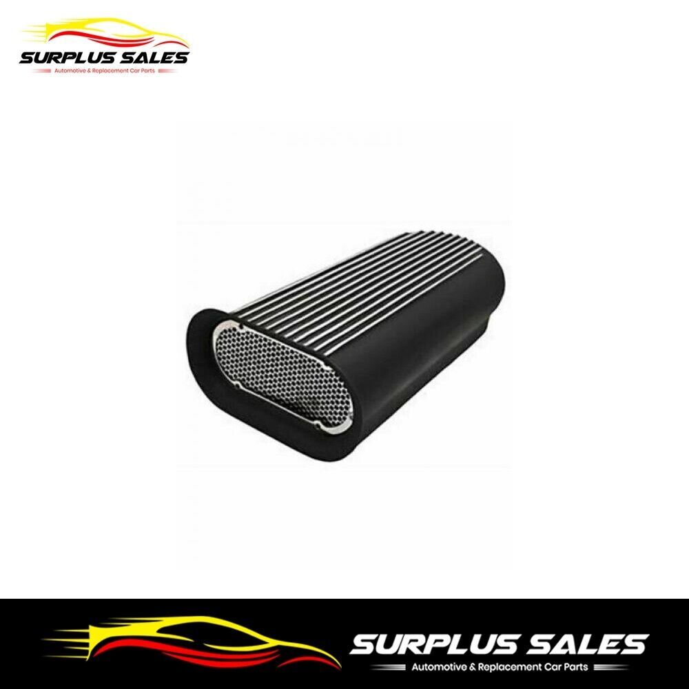 R5233BK RPC BLACK FINNED ALLOY HILBORN STYLE BONNET SCOOP DUAL 4BBL ...