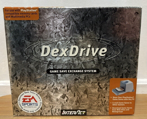NEW PS1 Dex Drive Memory Card to PC Game Save Exchange Transfer System R1 741948011283 | eBay