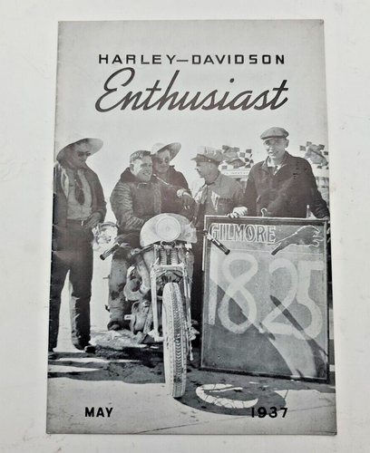 Harley-Davidson Enthusiast A Magazine For Motorcyclists May 1937 ...
