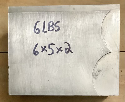 Aluminum 6061 Raw Stock 6x5x2 | eBay