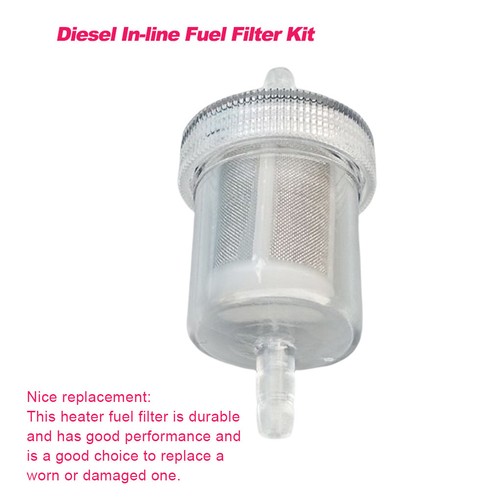 2X Diesel In-line Fuel Filter Kit For-Webasto Eberspacher Air Heater ...