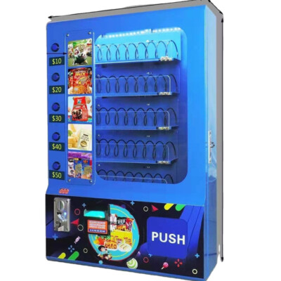 5 Slot Snack Vending Machine Commercial Mini Wall Food Snack Coin ...