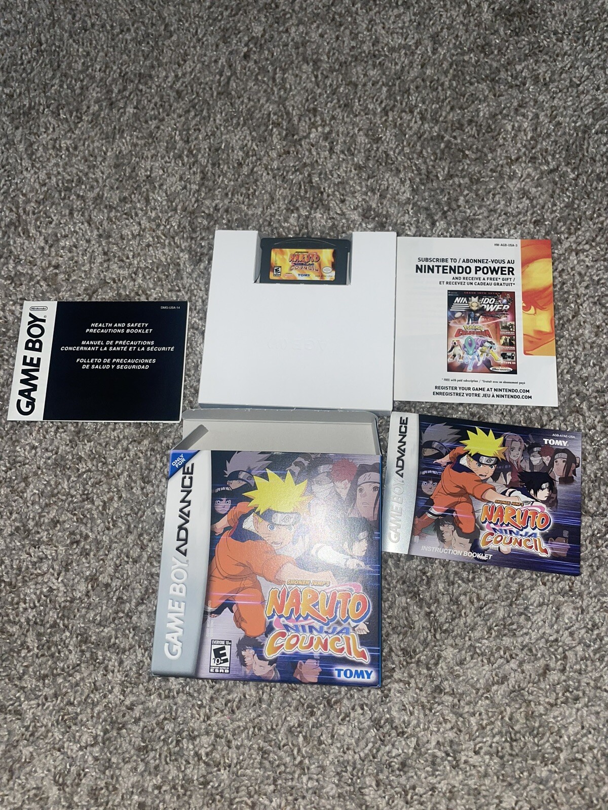 Naruto: Ninja Council (Nintendo Game Boy Advance, 2006) for sale online ...