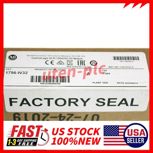 1756-IV32 Brand New Allen-Bradley ControlLogix 32Pt 12/24VDC D/I Module ...