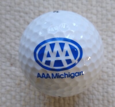 AAA Michigan Logo Golf Ball | eBay