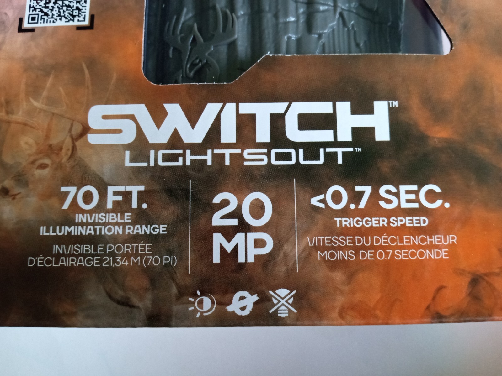 WILDGAME INNOVATIONS SWITCH LIGHTSOUT WGI-SWTC2LO 20MP TRAIL CAMERA ...