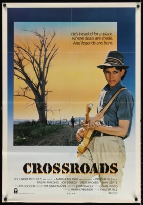 CROSSROADS (1986) ORIGINAL 1-SHEET (FINE) ULTRA-RARE INT'L VERSION RALPH MACCHIO | eBay