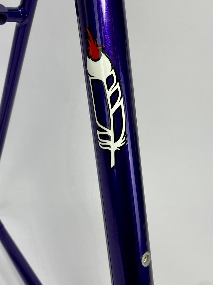 Custom Russ Denny Road Bike Team Frame NOS USA Made Easton Aluminum ...