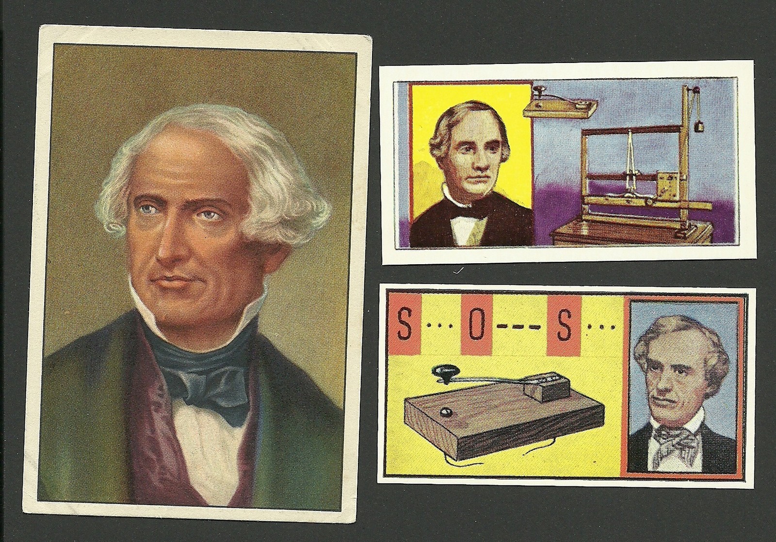 Samuel Morse Morse Code Inventor Scientist Fab Card Collection | eBay