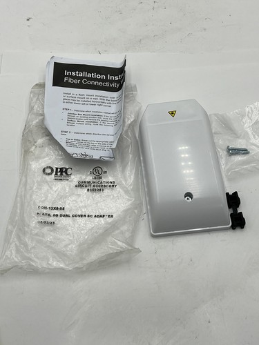 (QTY 2) Belden PPC CON-13X5-85 Plate, 2G Dual Cover SC Adapter | eBay