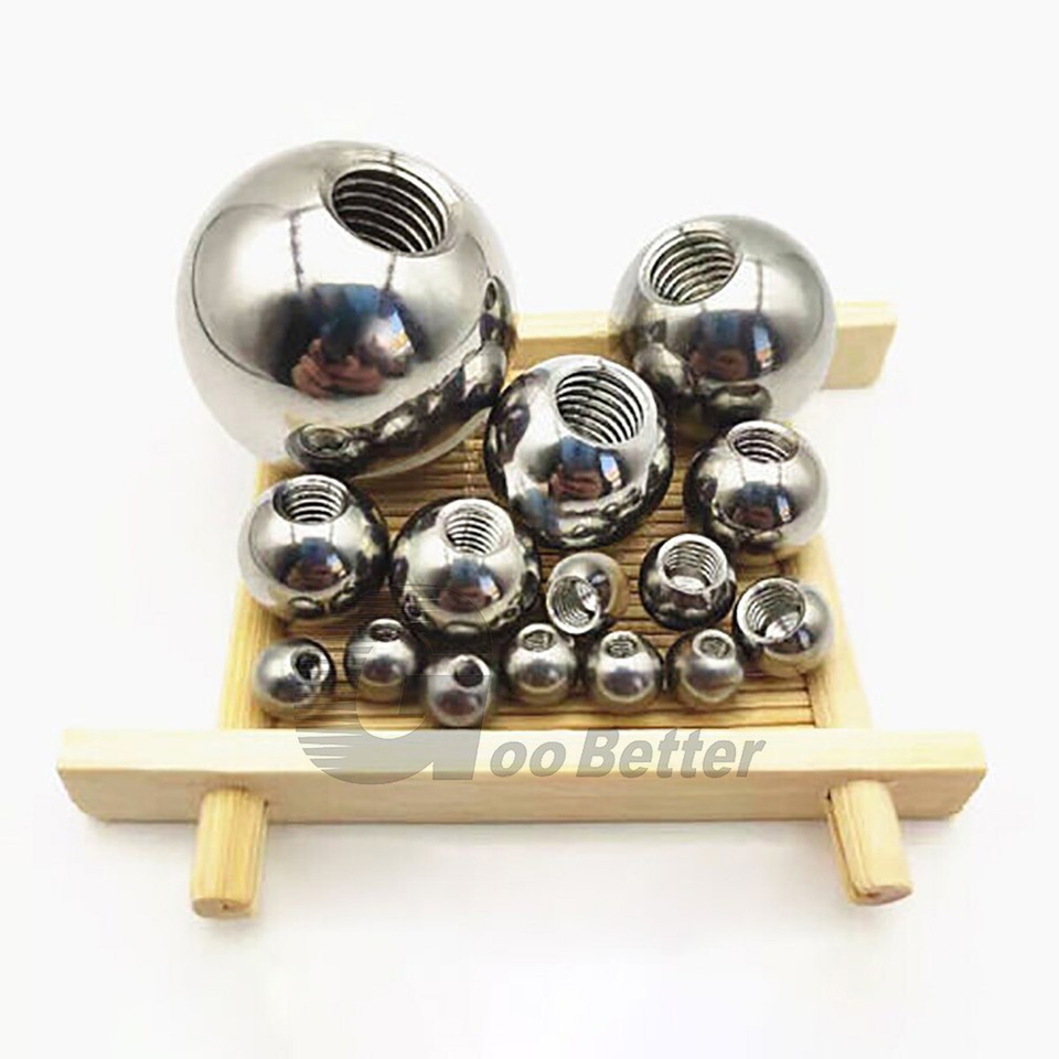 Stainless Steel Thread Balls Metric M2 - M20 Female Blind Hole Ball ...
