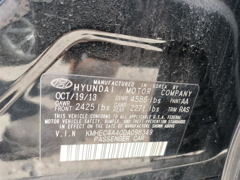 REAR STABILIZER BAR OEM 11-15 HYUNDAI SONATA | eBay
