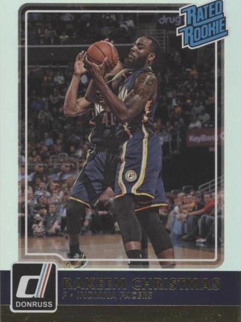 2015-16 Panini Donruss - Rated Rookie Rakeem Christmas #211 Holo /199 ...