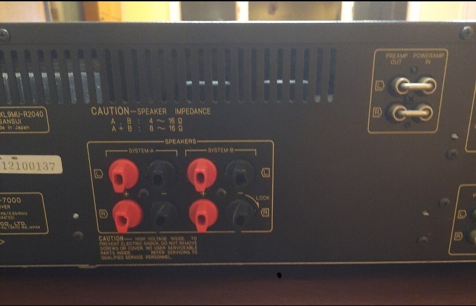 Sansui Z-7000X Stereo Quartz Synthesizer Compu-Receiver | eBay