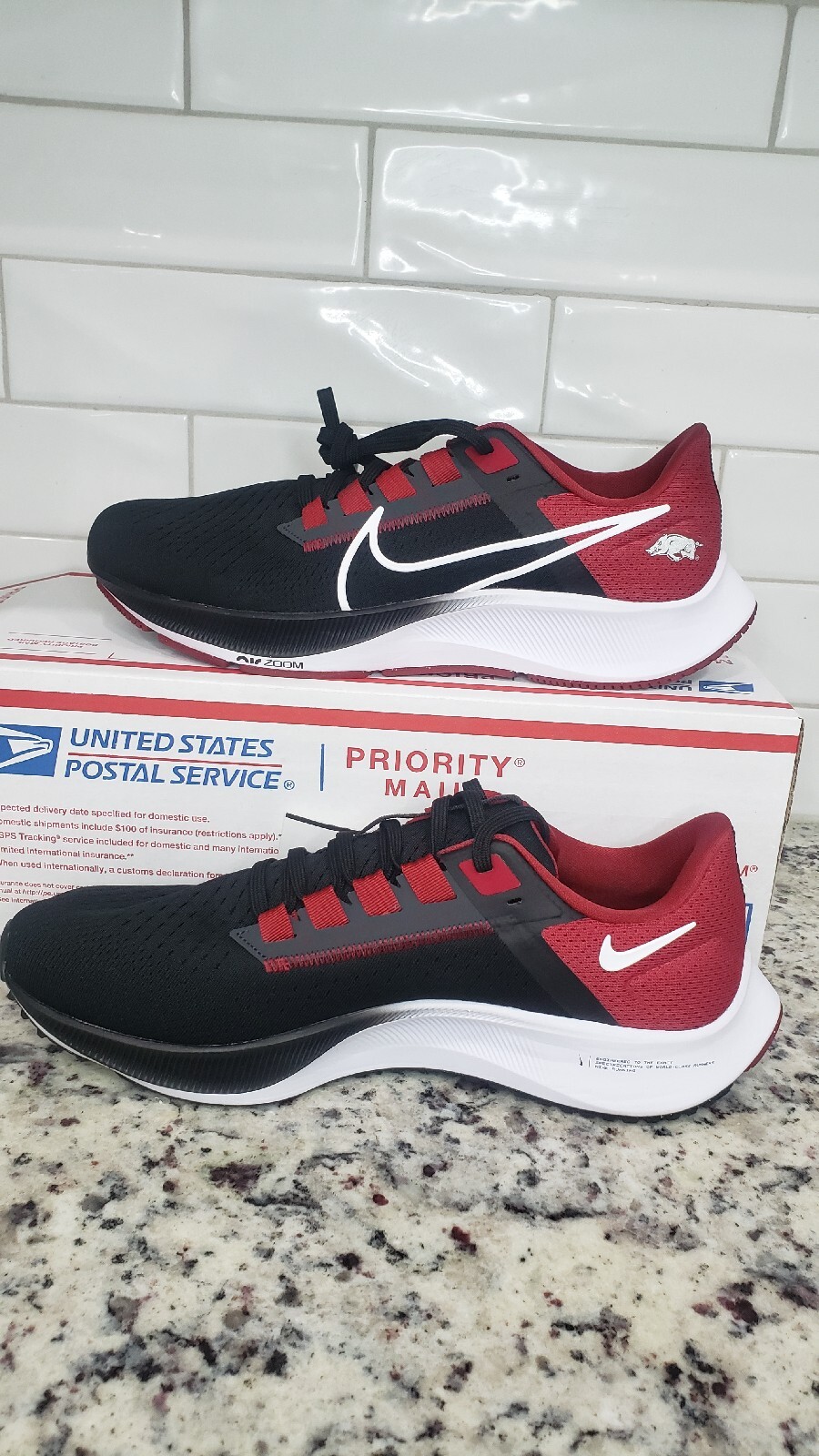 Nike Arkansas Razorbacks Air Zoom Pegasus 38 Mens Running Shoes DJ0817 ...