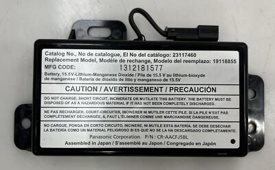 GM Onstar Backup Battery Control Module OEM 23117460 | eBay
