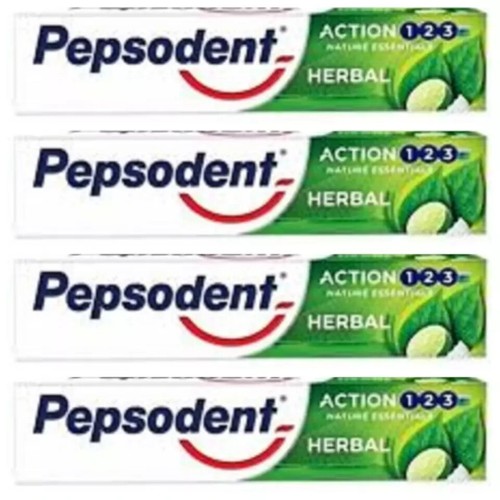 Pack Of 4 x 190g Pepsodent Herbal Toothpaste FREE SHIPPING WORLD WIDE ...