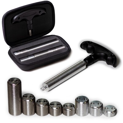 Weight Kit for Predator Pool Cues: 8 Weight Bolts + Tool with ...
