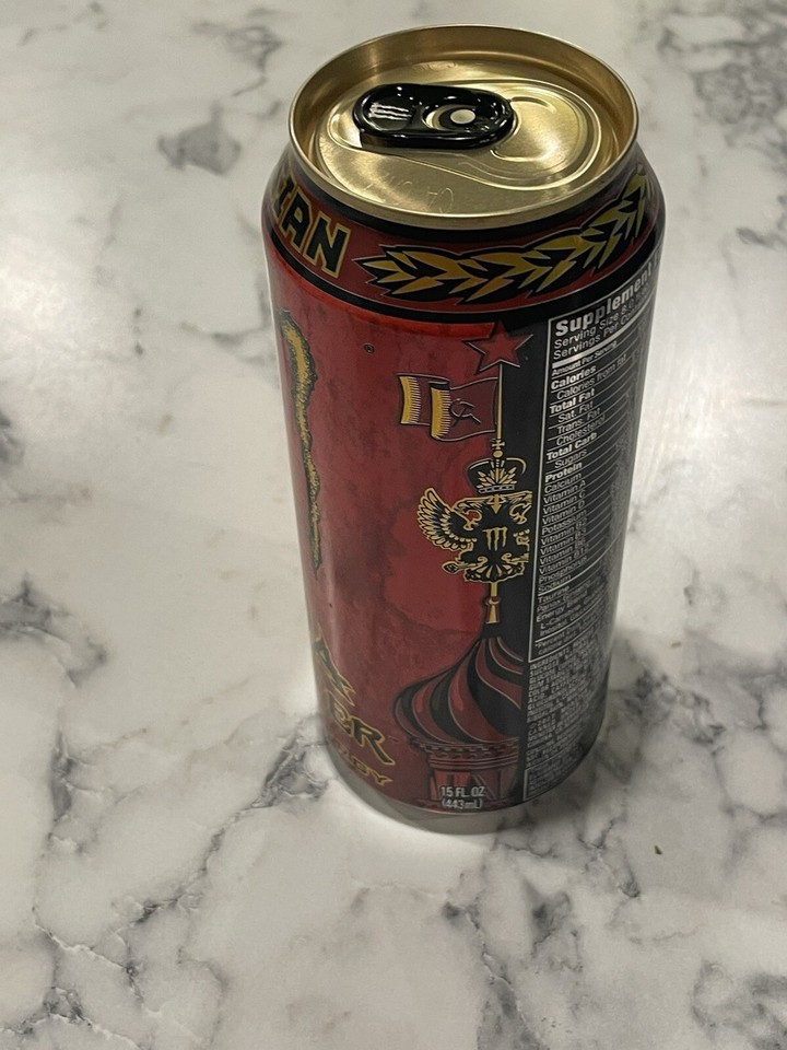 Monster Energy Java Russian 15oz Can Full In Good Condition | eBay