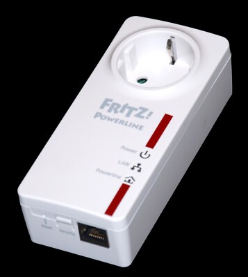 Fritz 520E Powerline dlan Adapter Powerlan FRITZ!Powerline AVM ...